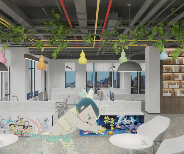 ArtStation - Administration Office - Workstation - 019 | Resources