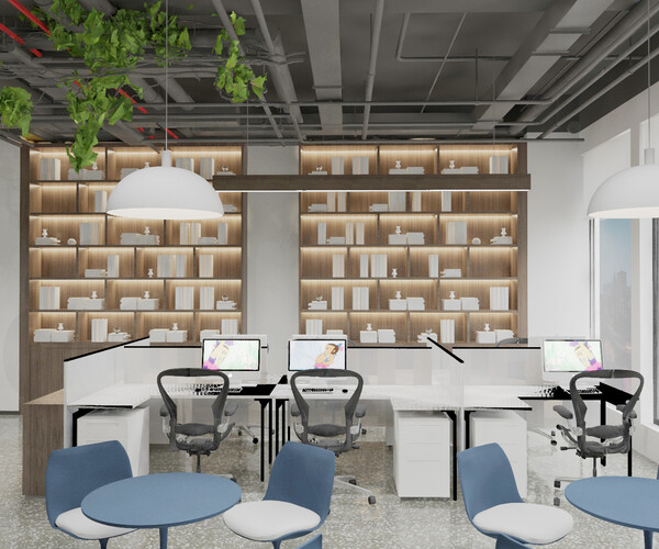 ArtStation - Administration Office - Workstation - 019 | Resources