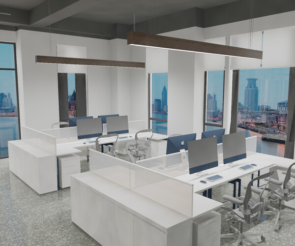 ArtStation - Administration Office - Workstation - 019 | Resources