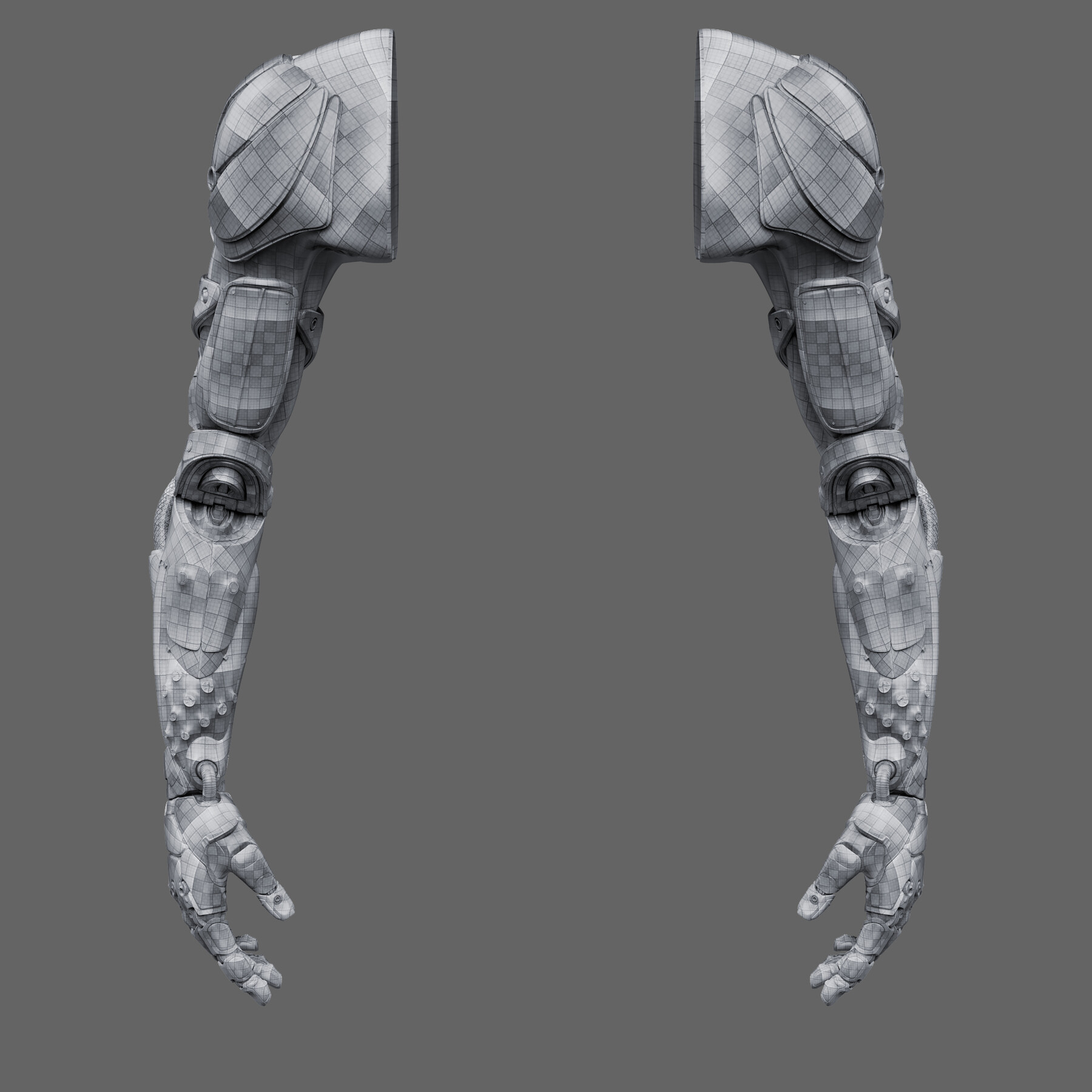 ArtStation - Realistic Cyberpunk Arm Augment | Resources