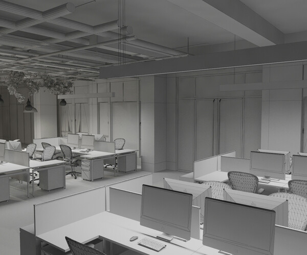 ArtStation - Administration Office - Workstation - 019 | Resources