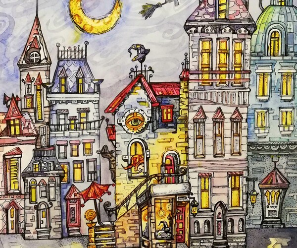 ArtStation - Magic shop | Artworks