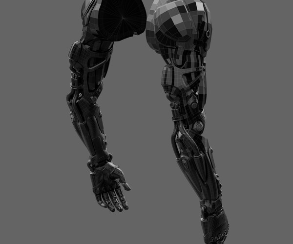 ArtStation - Realistic Cyberpunk Arm Augment | Resources