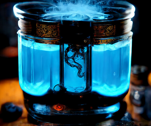ArtStation - Blue potion | Artworks