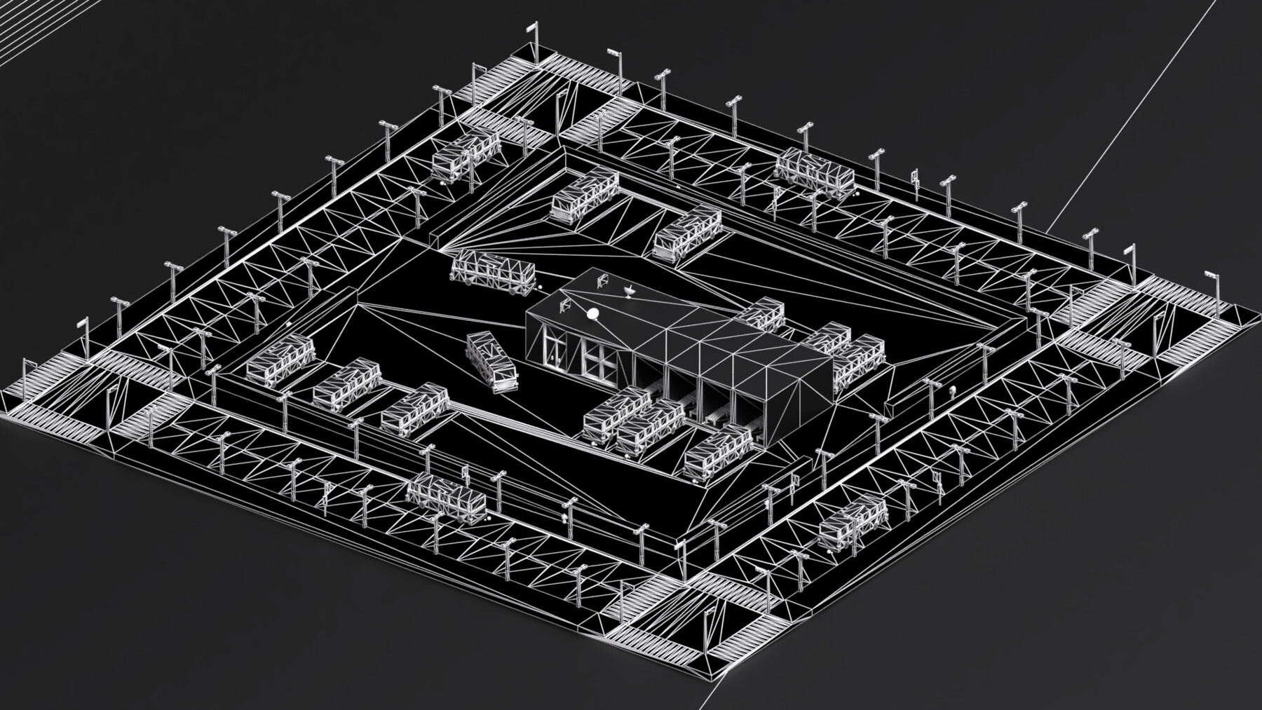 ArtStation - Cartoon Bus Station | Resources