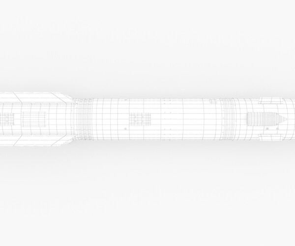 ArtStation - AGM-114R Hellfire, Air-to-Ground Missile 3D Model | Resources