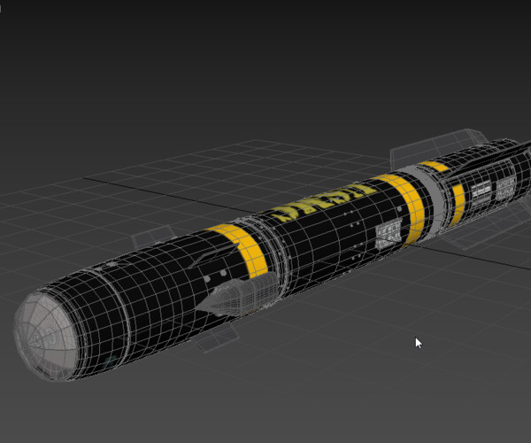 ArtStation - AGM-114R Hellfire, Air-to-Ground Missile 3D Model | Resources