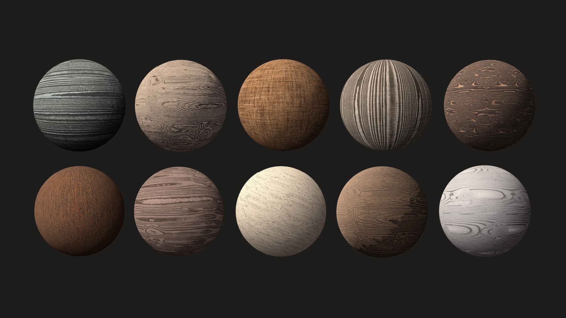 ArtStation - 20 Wood Material Set | Resources