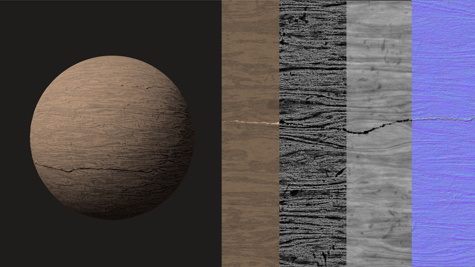 ArtStation - 20 Wood Material Set | Resources