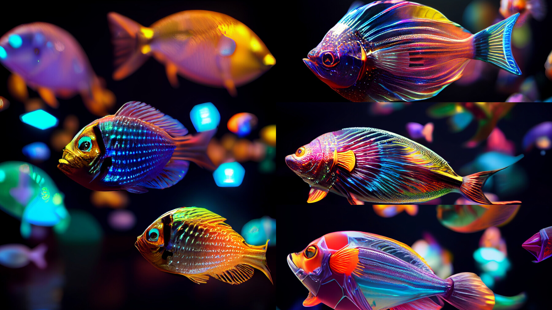 ArtStation - 20 Ocean Fish - AI Driven - 4k | Artworks