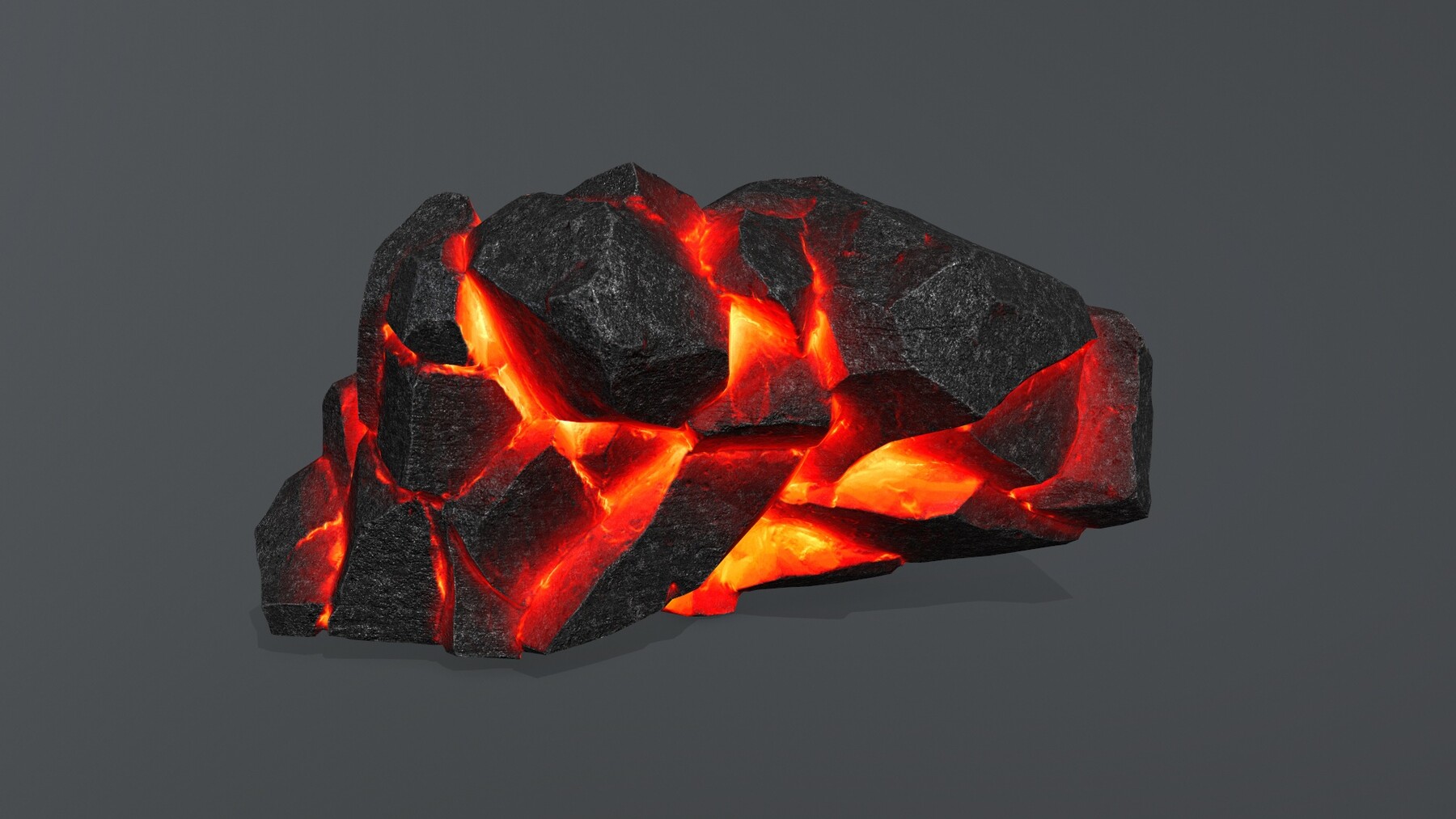 ArtStation - lava rocks 2 | Game Assets