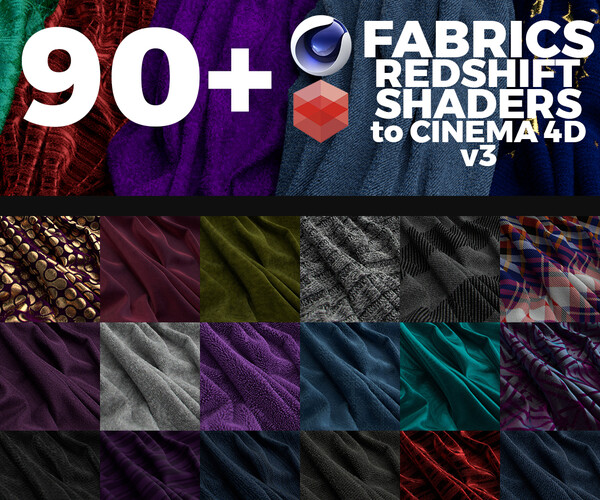 ArtStation - 670 Redshift Shader to Cinema 4d v3 | Resources