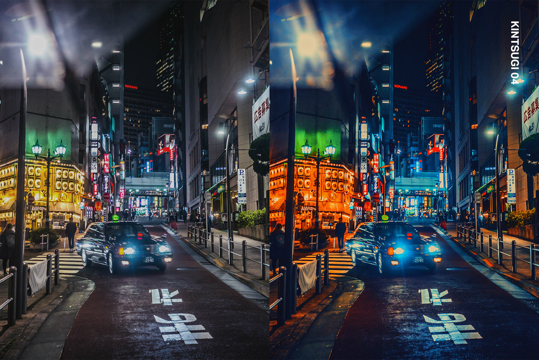 ArtStation - 25 Japan at Night LUTs and Lightroom Presets | Resources