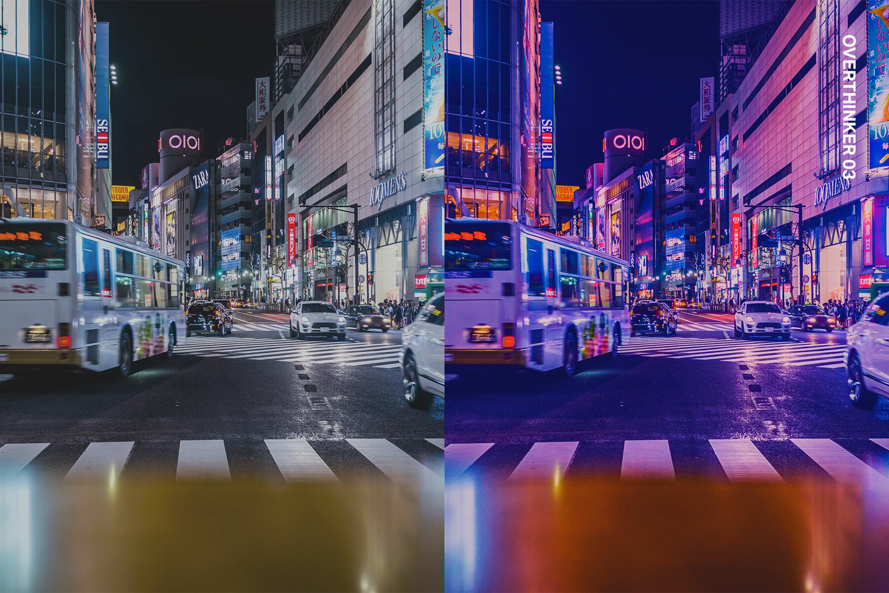 ArtStation - 25 Japan at Night LUTs and Lightroom Presets | Resources