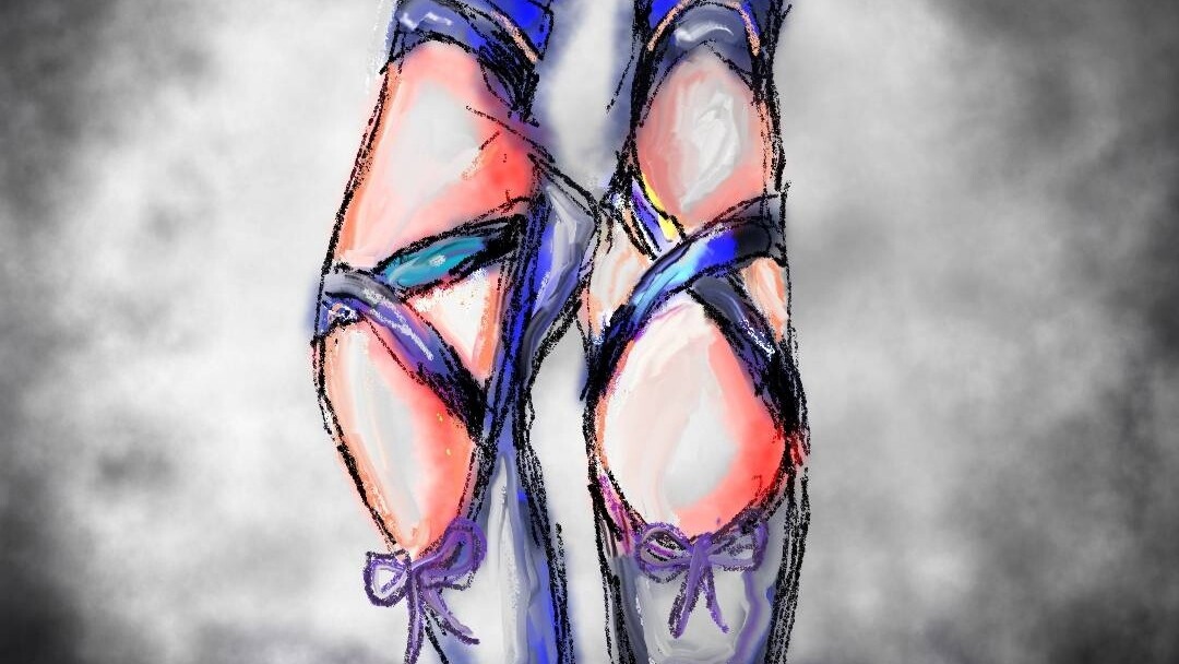 ArtStation - Ballet shoes 3 (3000×3000px) | Artworks