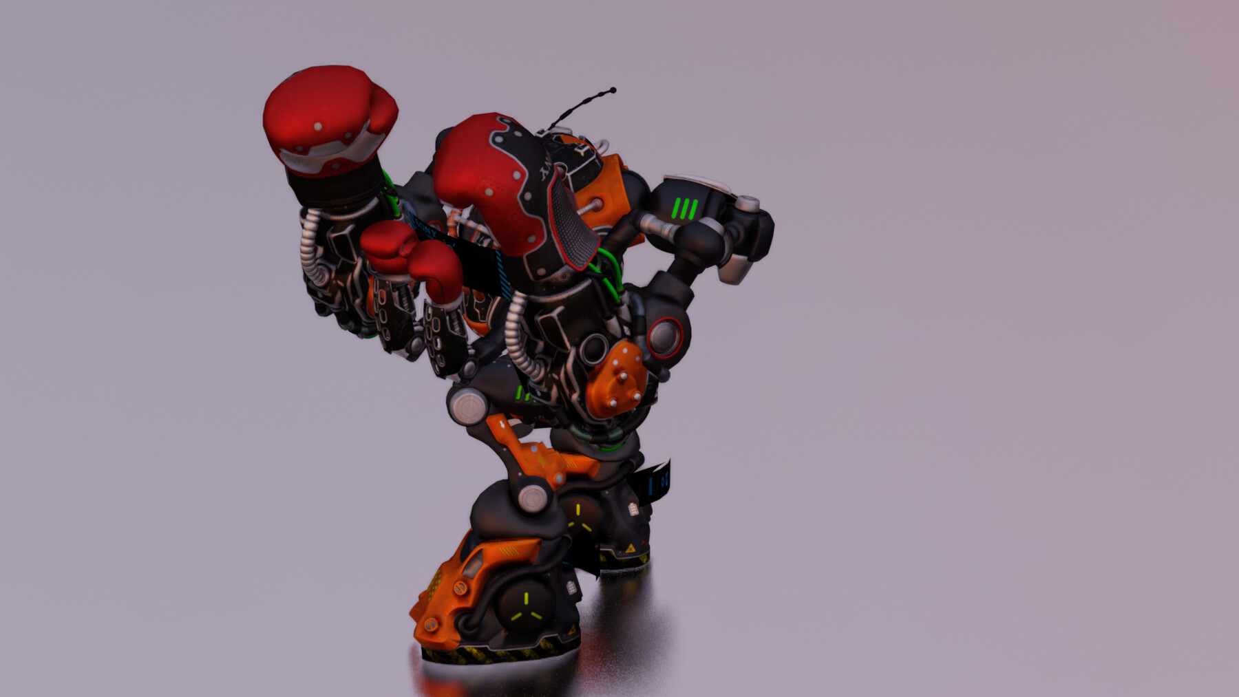 ArtStation - SCI FI ROBOT GAME READY LOW POLY | Resources