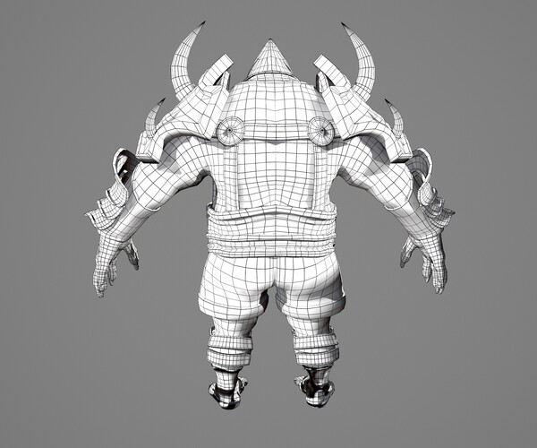 ArtStation - Ogre Bull | Game Assets