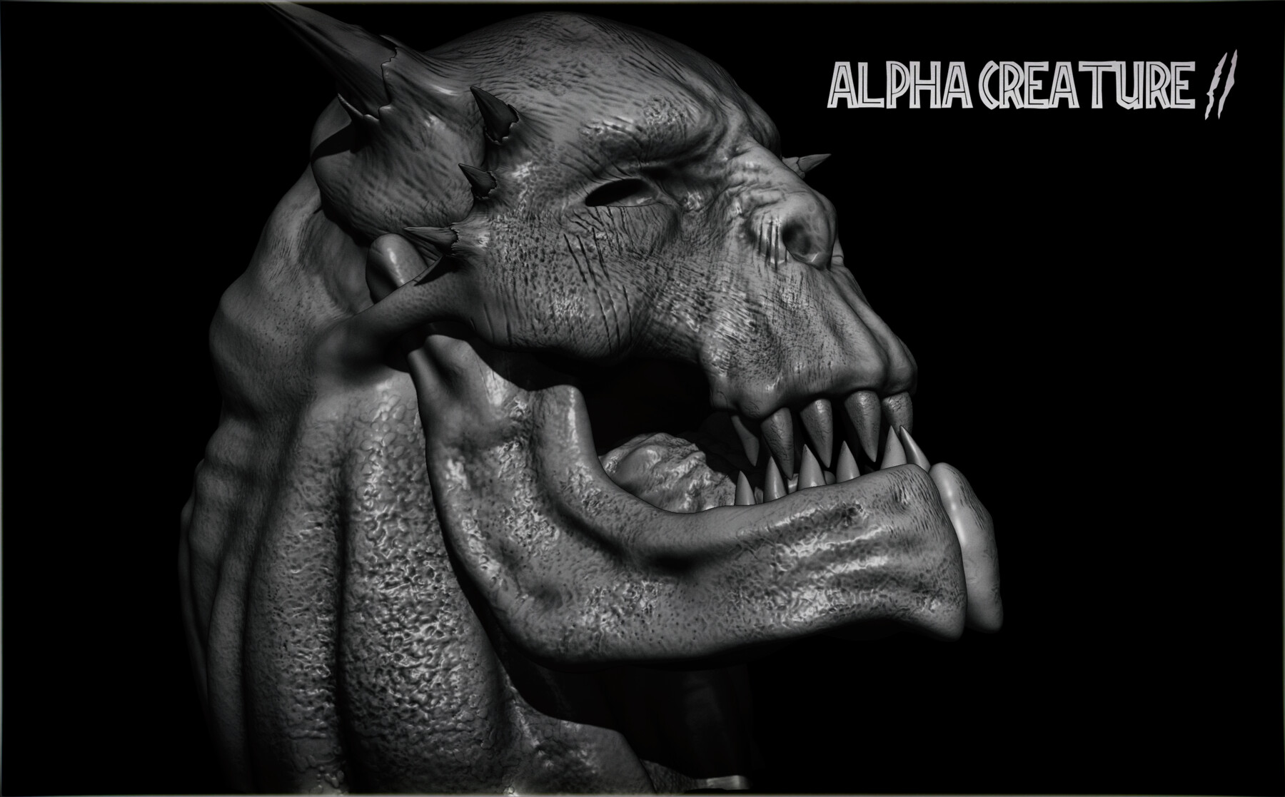 ArtStation - ALPHA CREATURE 2 | Resources
