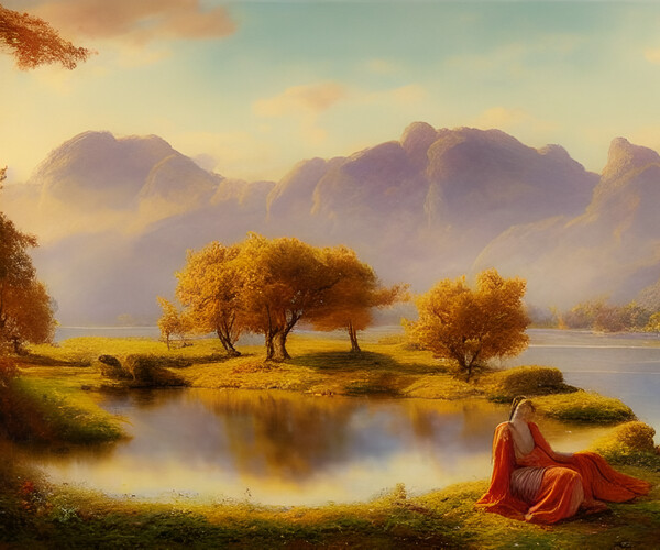 ArtStation - Myth In The Lake | Artworks