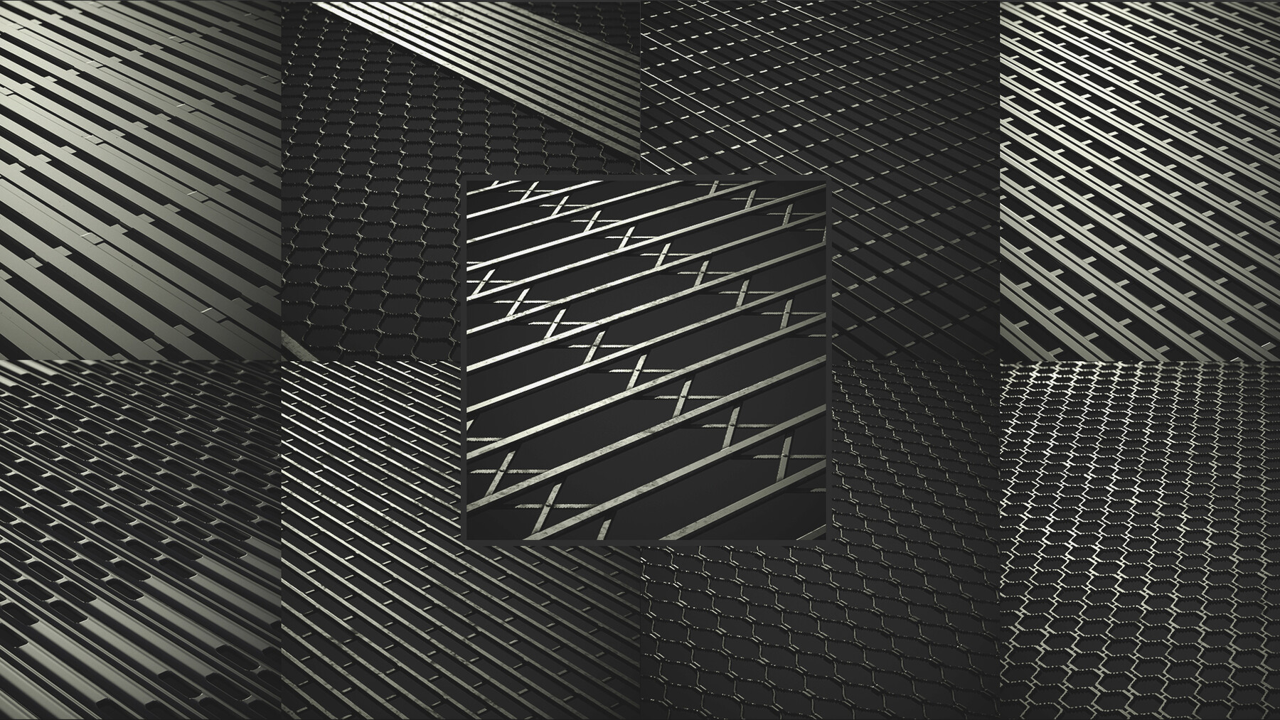 ArtStation - 32 Garage Door and Shutter Material (SBSAR, 4K PBR Texture ...