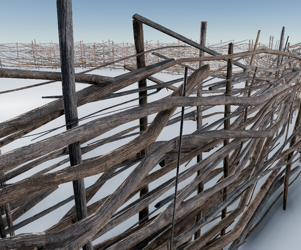 ArtStation - Fence | Game Assets