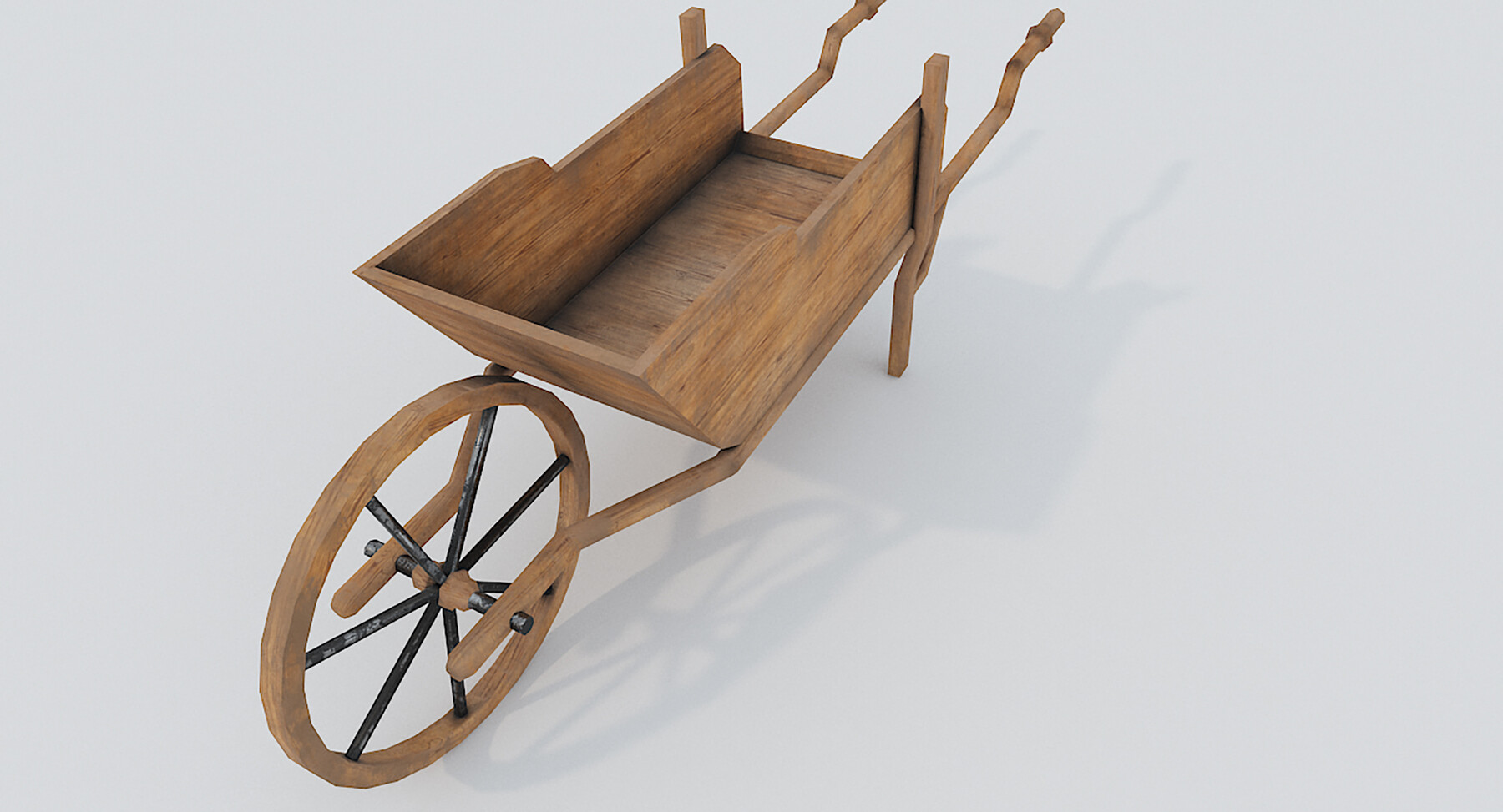 ArtStation - Wooden Barrow | Game Assets