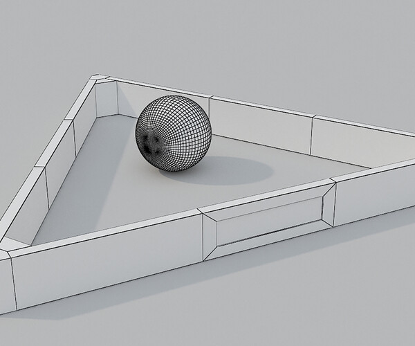 ArtStation - 3D Snooker Balls And Triangle | Game Assets