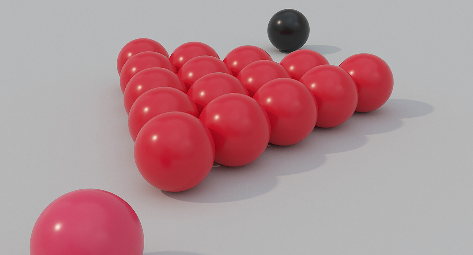 ArtStation - 3D Snooker Balls And Triangle | Game Assets