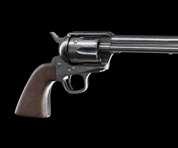 ArtStation - Colt Single Action Army (SAA) | Resources
