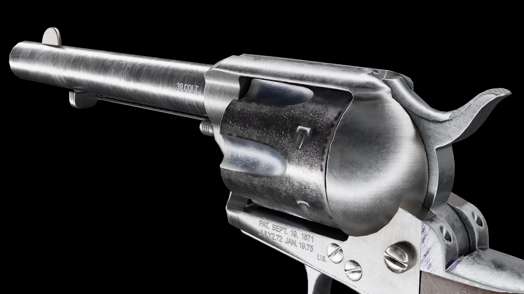 ArtStation - Colt Single Action Army (SAA) | Resources