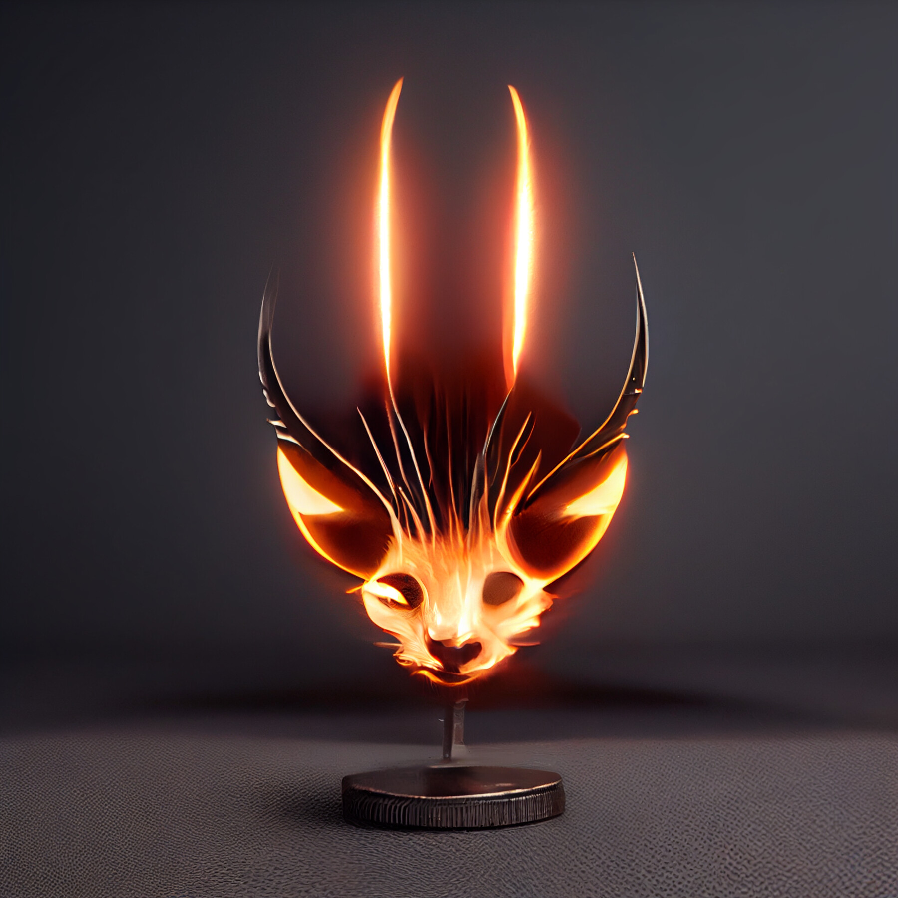ArtStation - Evil Flaming Cat | Artworks
