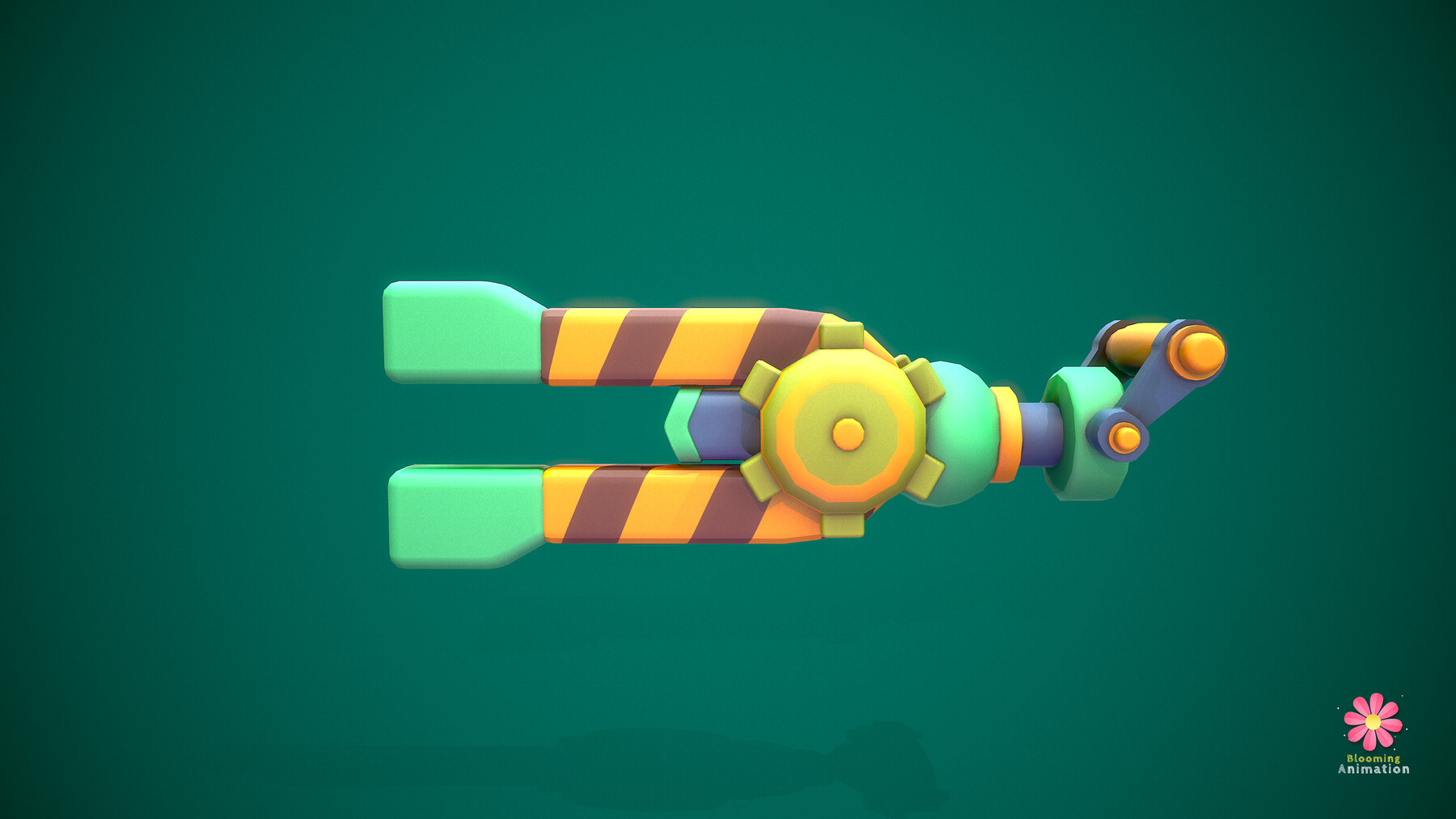 ArtStation - Stylized Magnetgun for Ar, Vr and Games | Game Assets