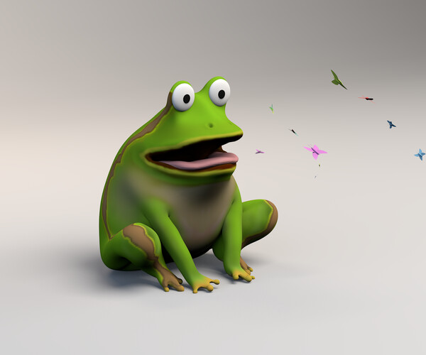 ArtStation - Gazing Frog | Resources