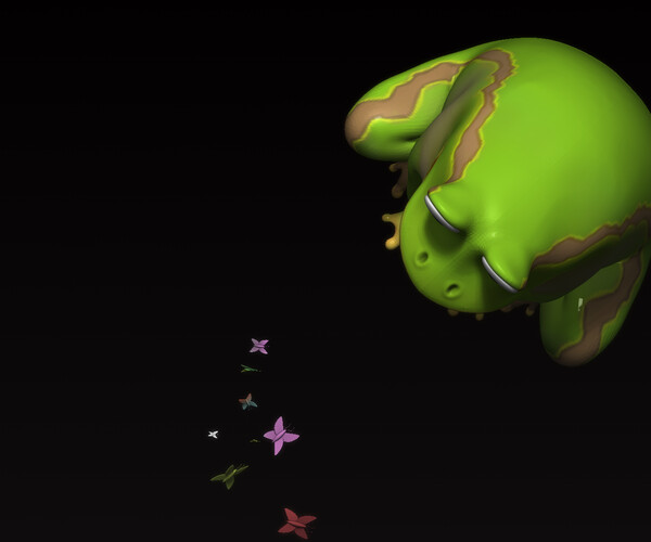 ArtStation - Gazing Frog | Resources