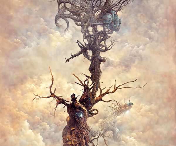 ArtStation - Steampunk Tree | Artworks