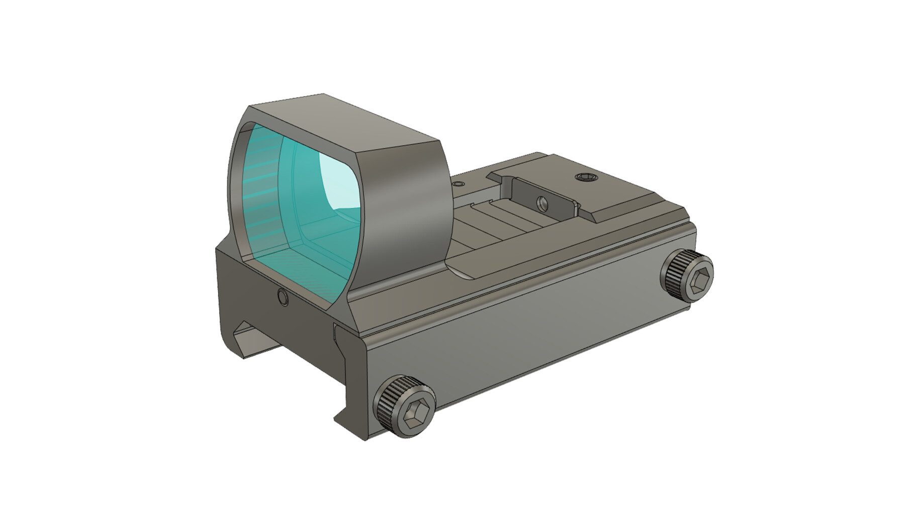 ArtStation - Red Dot Sight Hakko BED-40 | Game Assets