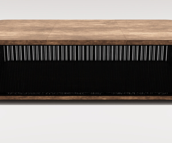 ArtStation - Coffee table MD02 - rectangular, loft style | Resources