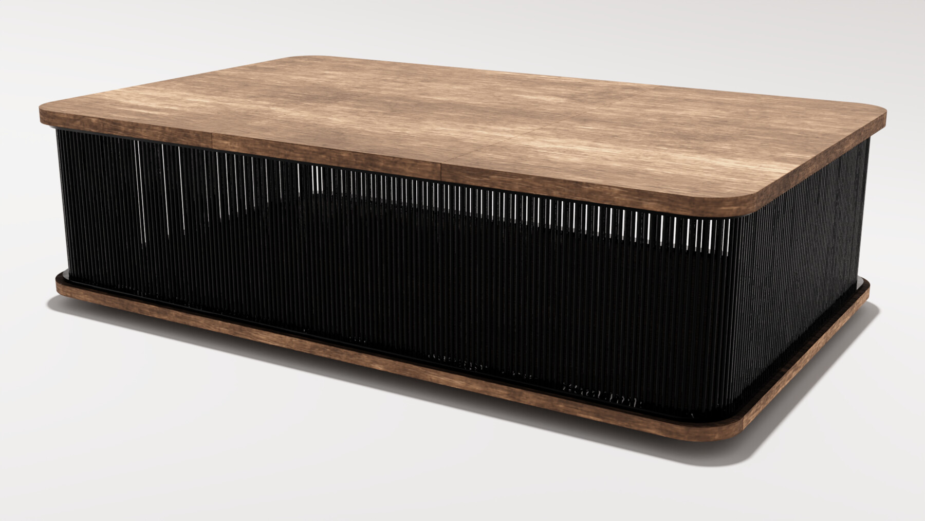 ArtStation - Coffee table MD02 - rectangular, loft style | Resources