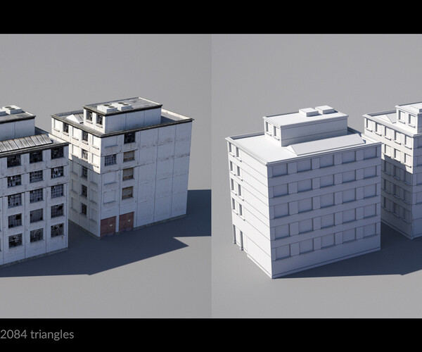 ArtStation - Building pack B | Game Assets