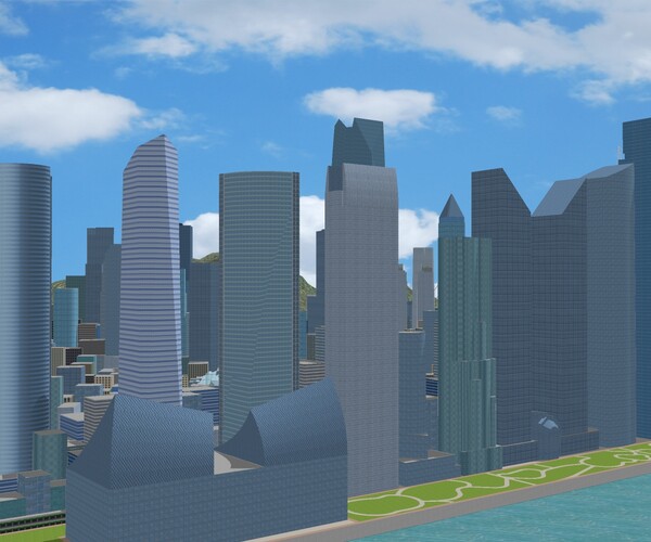 ArtStation - Castelia City | Resources