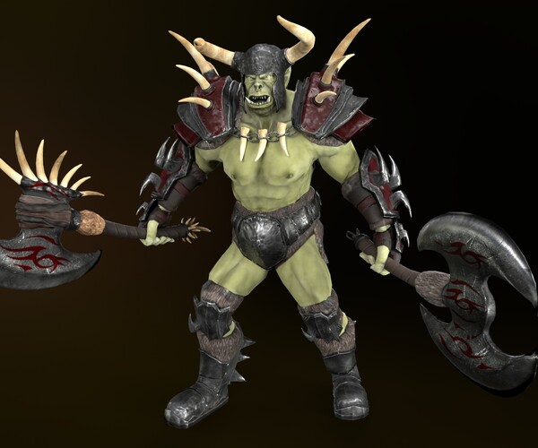 ArtStation - Orc Axes | Game Assets