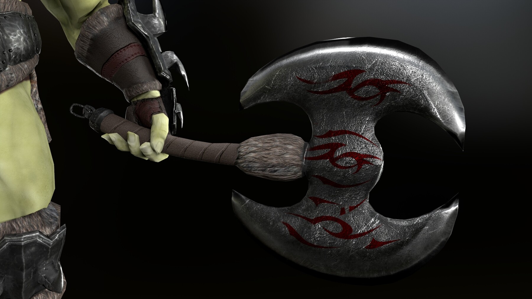 ArtStation - Orc Axes | Game Assets