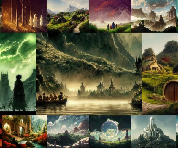 ArtStation - Stories of the Rings - Fantasy Wallpaper Pack 01 - 15 Artworks in 4K | Artworks
