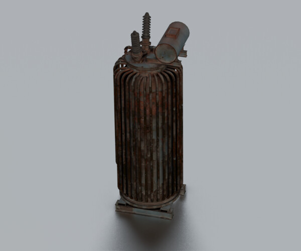 ArtStation - RUSTED MOTOR GAME READY LOW POLY | Game Assets