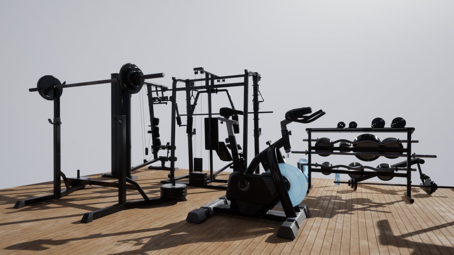 ArtStation - Gym_Assets_Pack | Game Assets
