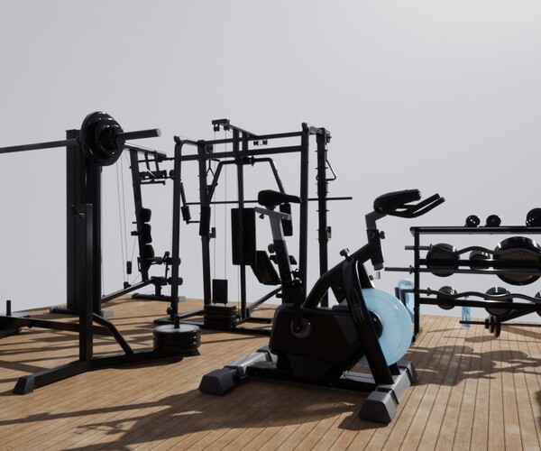 ArtStation - Gym_Assets_Pack | Game Assets