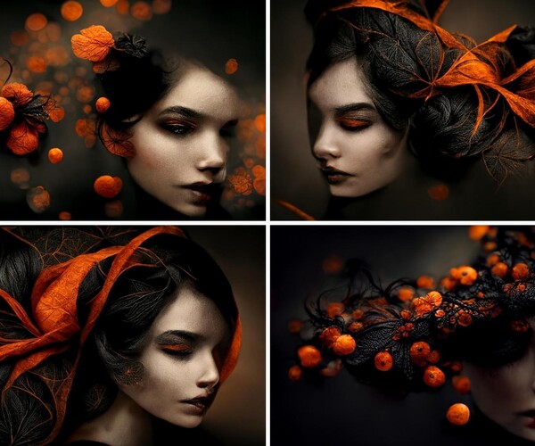 ArtStation - Amazing Autumn Goddess | Artworks