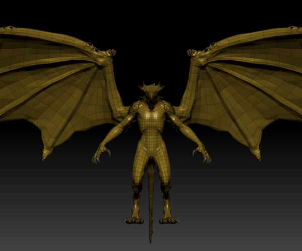 ArtStation - Dragon Warrior High Quality Sculpt | Resources