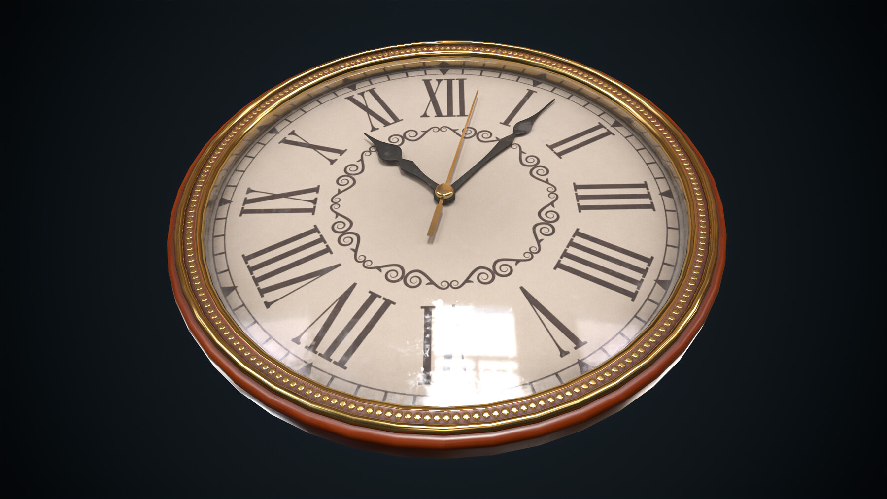 ArtStation - Vintage wall clock | Game Assets