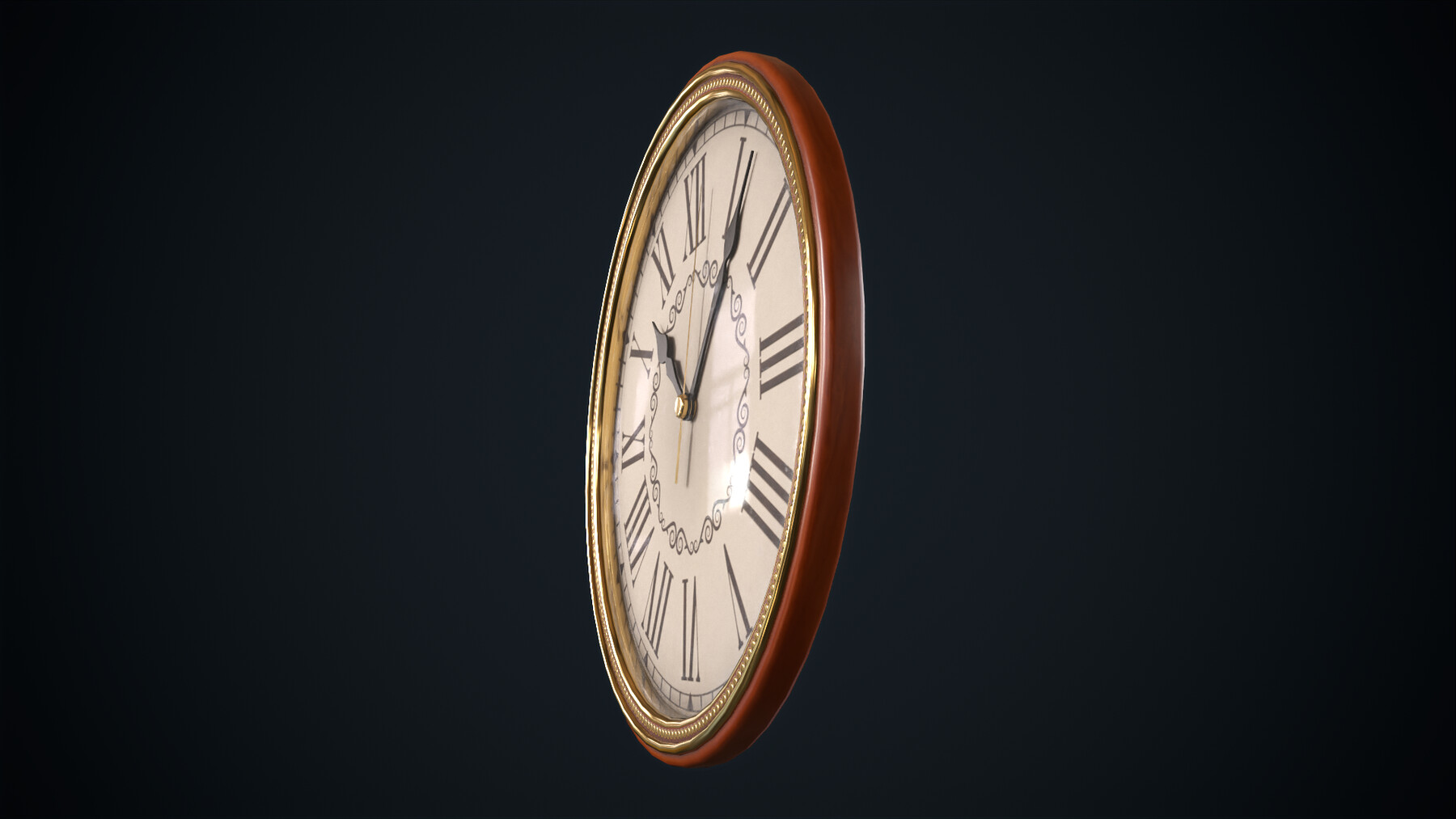 ArtStation - Vintage wall clock | Game Assets